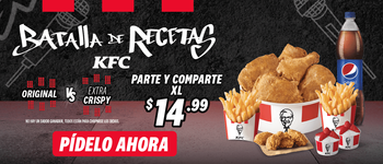KFC Ecuador - Compra tu combo en línea